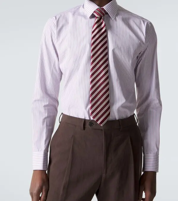 Charvet Striped Cotton Shirt