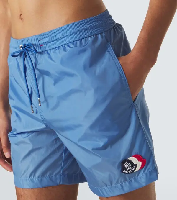Moncler Archivio Swim Trunks - Blue