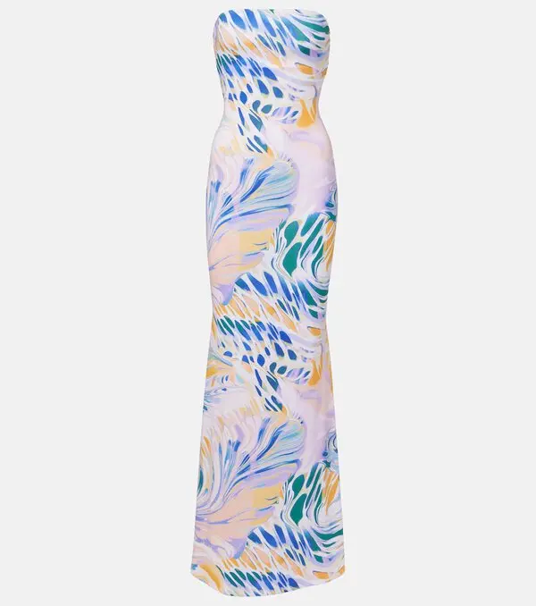 ALEXANDRA MIRO Elodie Printed Maxi Dress - Multicoloured