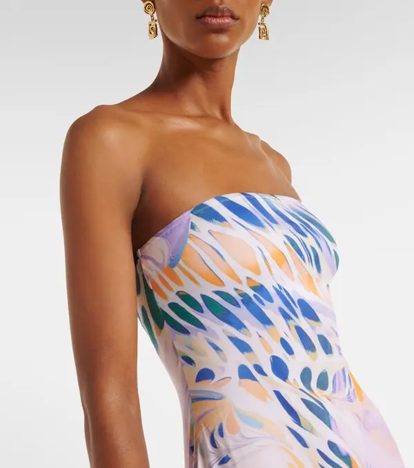 ALEXANDRA MIRO Elodie Printed Maxi Dress