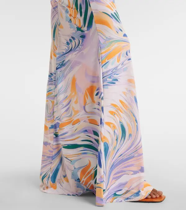 ALEXANDRA MIRO Elodie Printed Maxi Dress