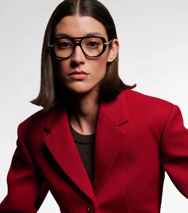 Loewe Aviator Glasses - Brown