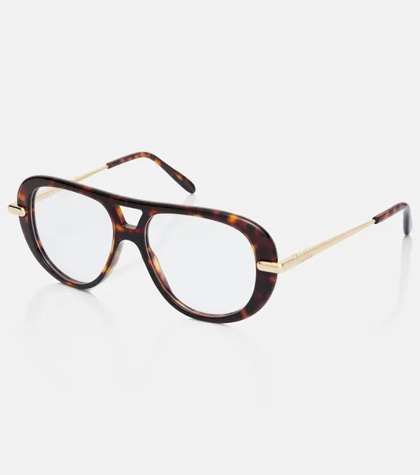 Loewe Aviator Glasses - Brown