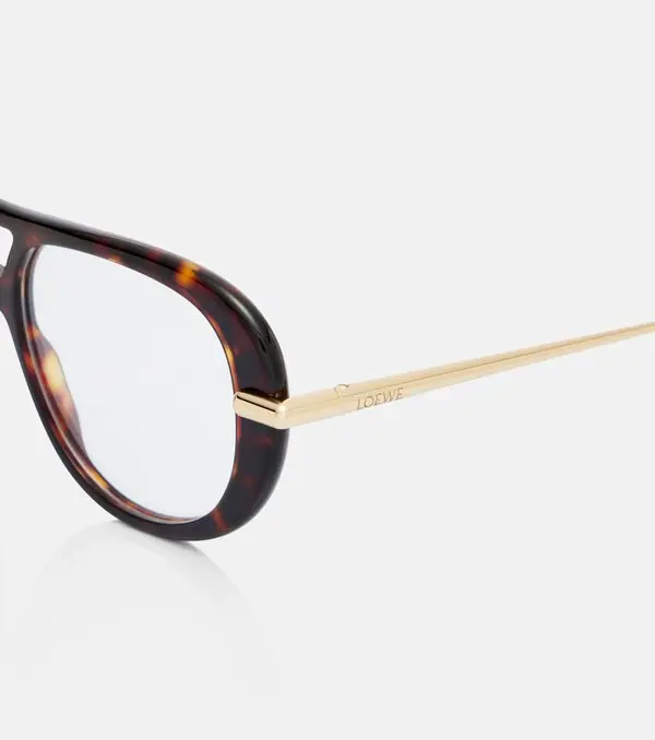 Loewe Aviator Glasses - Brown
