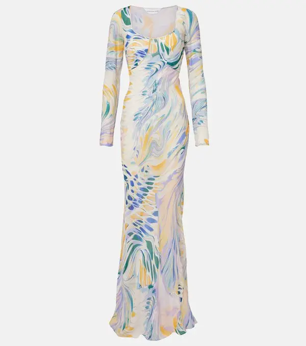 ALEXANDRA MIRO Lois Printed Maxi Dress - Multicoloured