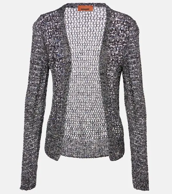 Missoni Sequined Lame Cardigan