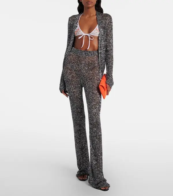 Missoni Sequined Lame Cardigan