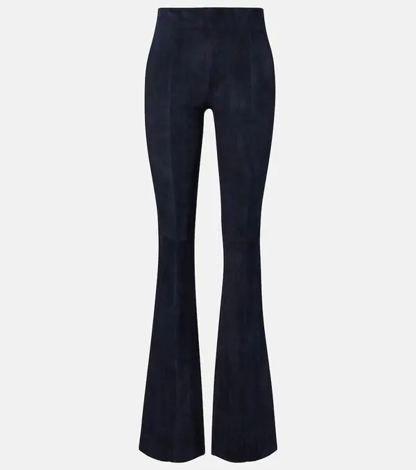 Stouls Gege Suede Flared Pants