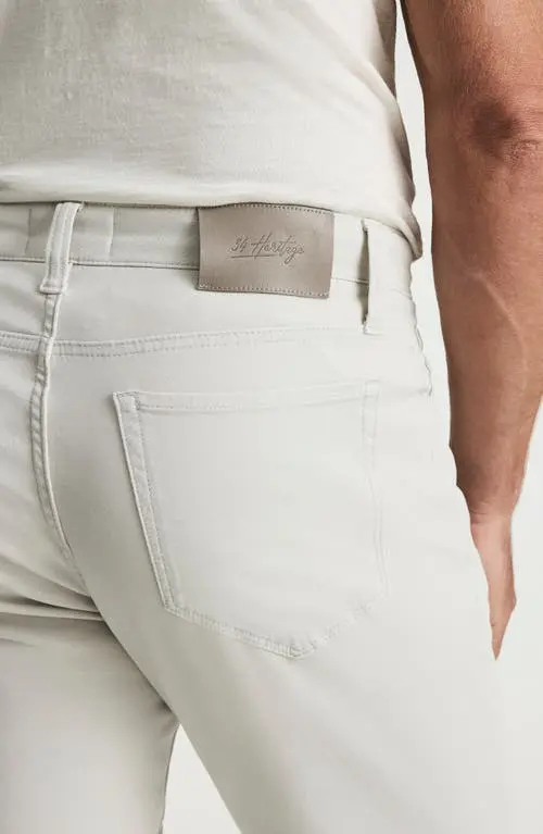 34 Heritage Courage Straight-leg Twill Pants - Bone Elite