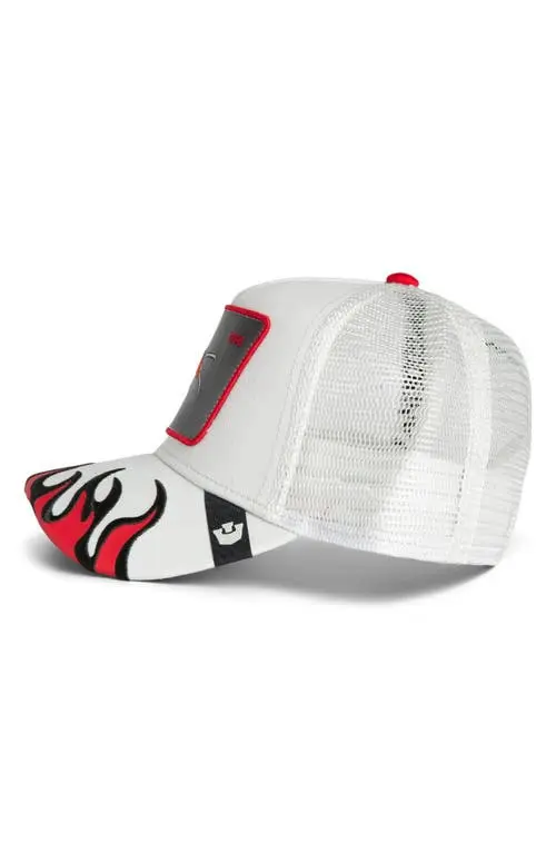 GOORIN BROS Fire Flames Embroidered Trucker Hat