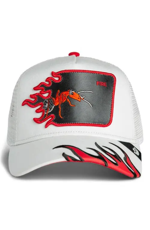 GOORIN BROS Fire Flames Embroidered Trucker Hat