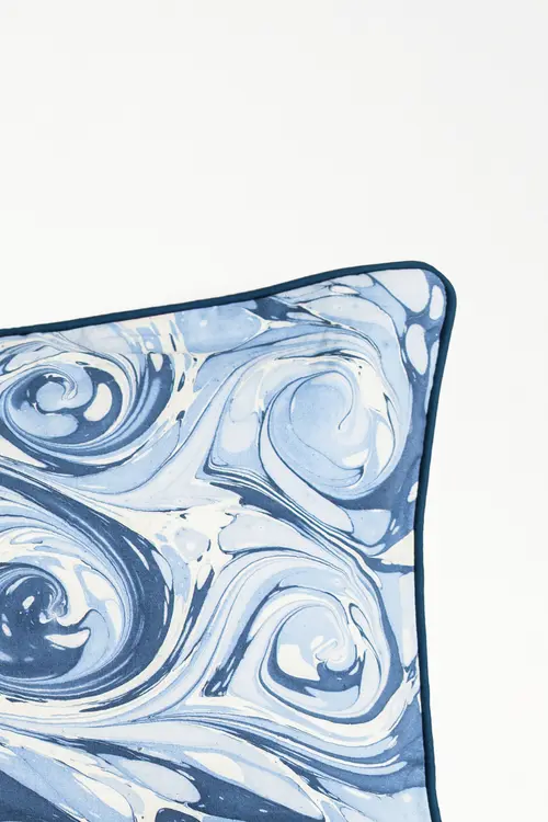 INNER CHILD Wave Hand-marbled Pillowcover Only