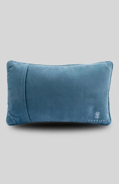 FURBISH Needlepoint Pillow - Overserved