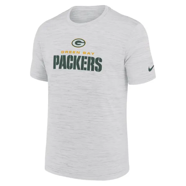 Nike Green Bay Packers Velocity Dri-fit Nfl T-shirt - Grey