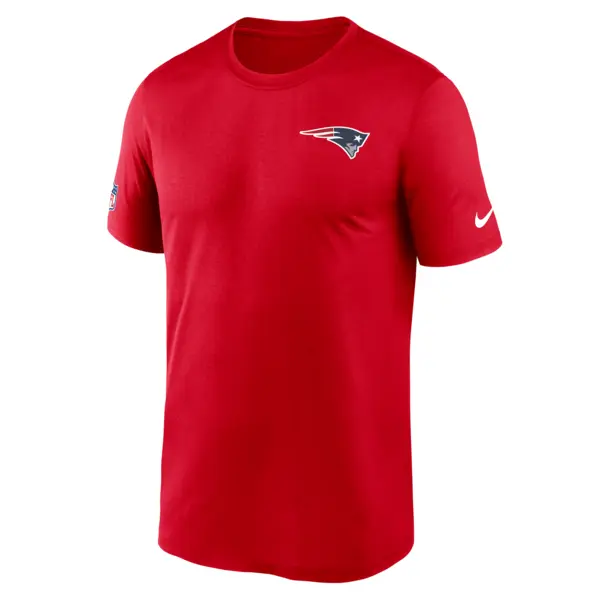 Nike New England Patriots Legend Small Logo Dri-fit Nfl T-shirt - Red