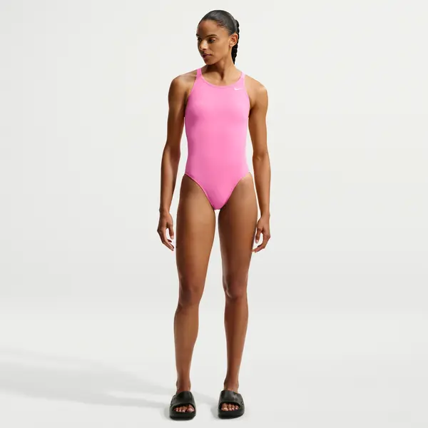 Nike Swim Hydrastrong Essential Fastback One Piece - Pink