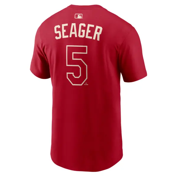 Nike Corey Seager Texas Rangers City Connect Mlb T-shirt - Red