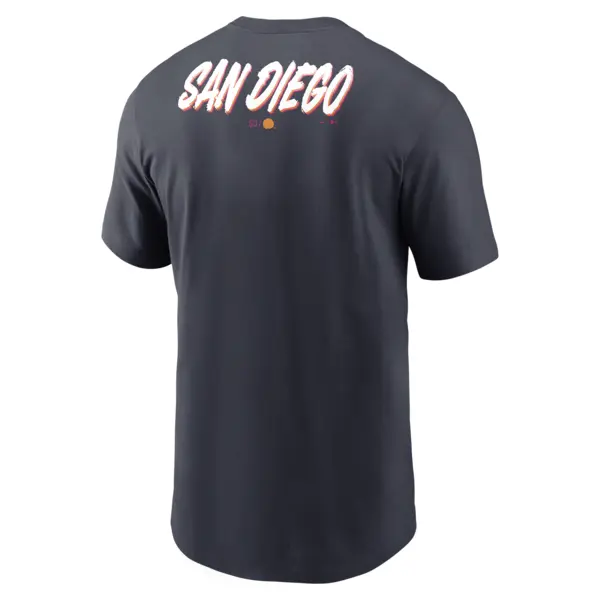 Nike San Diego Padres City Connect 2-hit Mlb T-shirt - Black