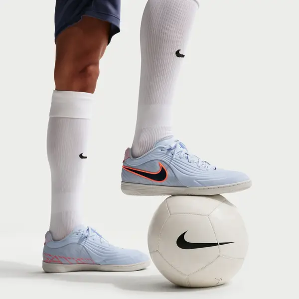 Nike Tiempo Reactgato Indoor/court Low-top Soccer Shoes - Blue