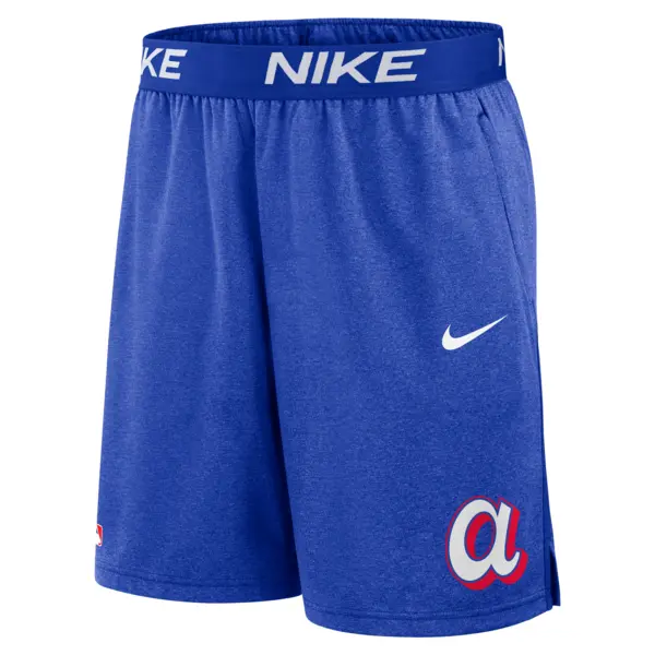 Nike Atlanta Braves City Connect Dri-fit Mlb Shorts - Blue