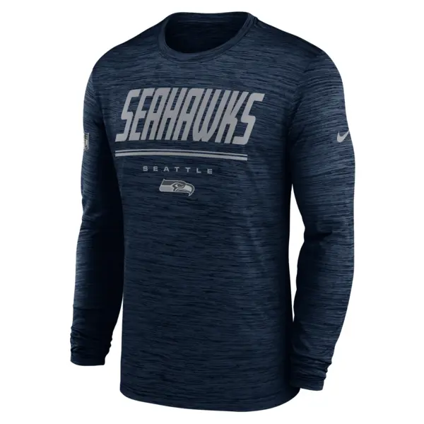 Nike Seattle Seahawks Long Sleeve T-shirt - Blue