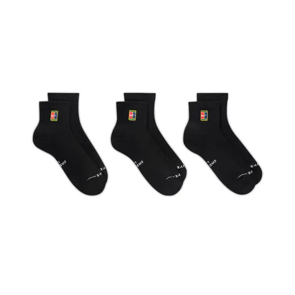 Nike Everyday Elevated Ankle Socks 3 Pairs - Multicolor