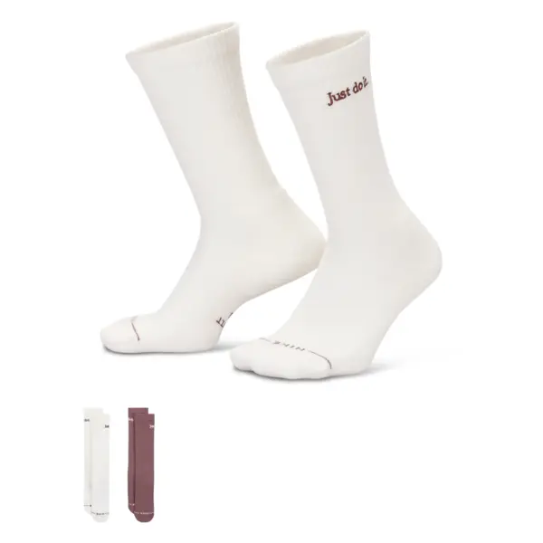 Nike Everyday Elevated Crew Socks - White