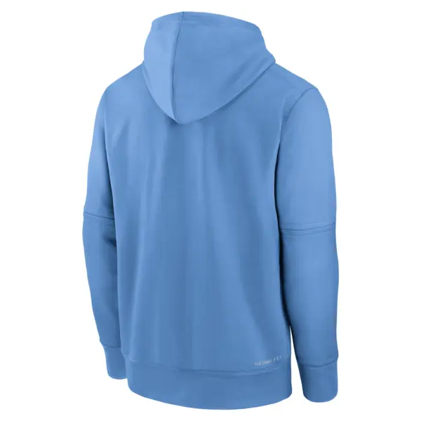 Nike Chicago Cubs Authentic Collection Mlb Pullover Hoodie - Blue