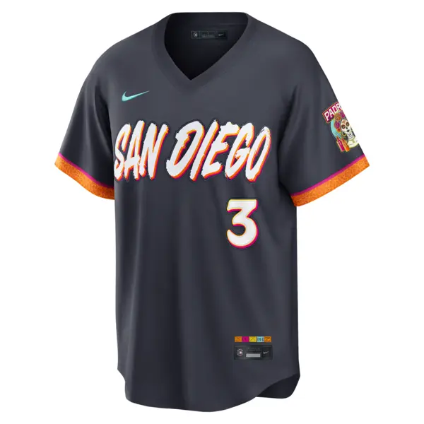 Nike Jackson Merrill San Diego Padres City Connect Mlb Stadium Jersey - Black