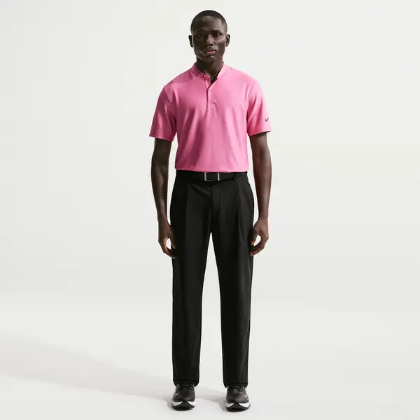 Nike Velocity Dri-fit Blade Collar Golf Polo - Pink