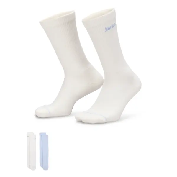 Nike Everyday Elevated Crew Socks - White