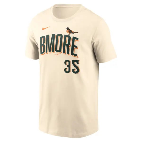 Nike Adley Rutschman Baltimore Orioles City Connect Mlb T-shirt - Brown