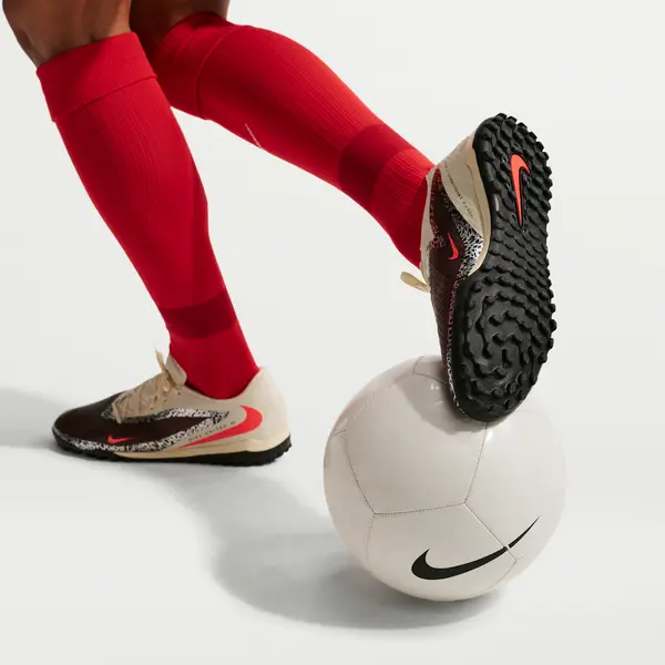 Nike Phantom Academy Turf Soccer Shoes - Red