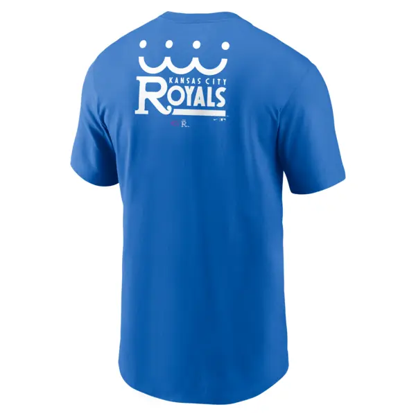 Nike Kansas City Royals City Connect 2-hit Mlb T-shirt - Blue