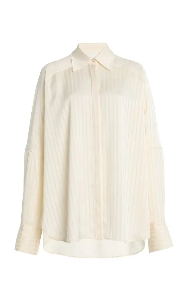 ELCE Exclusive Ivy Button-down Shirt - Ivory