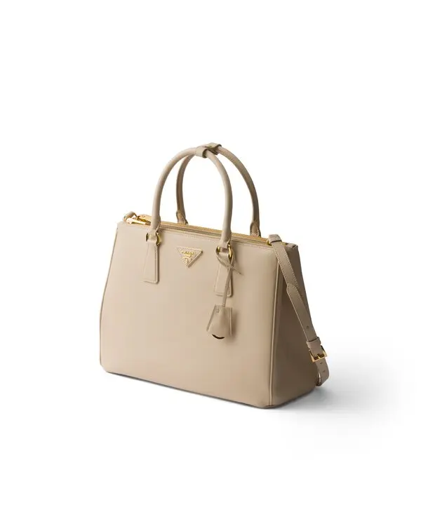 Prada Galleria Large Saffiano Leather Bag - Neutral