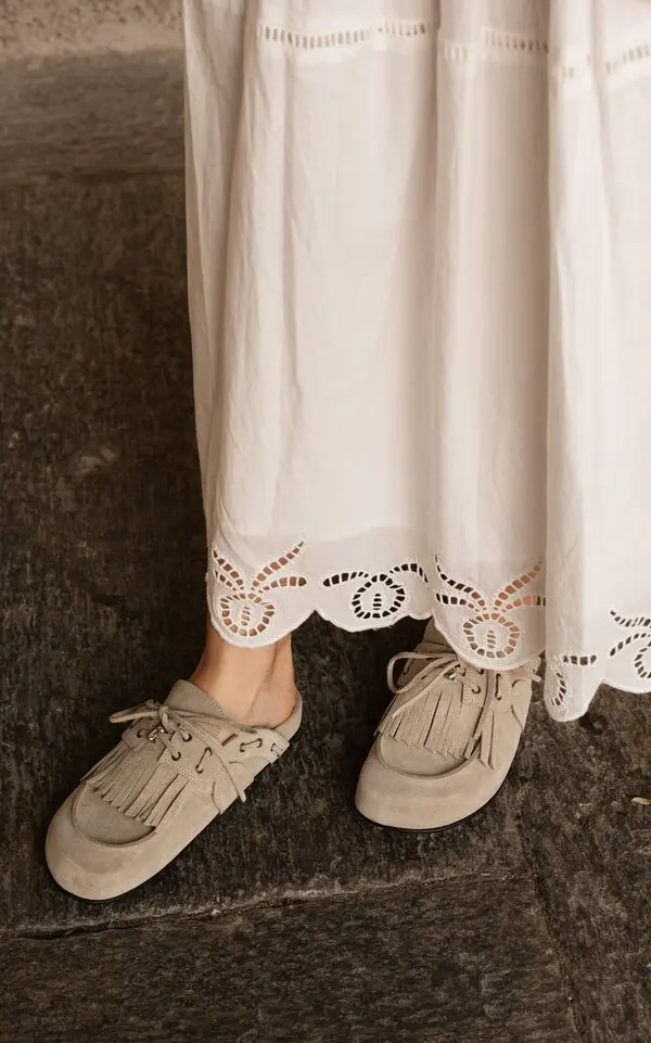 DI GAÏA Farah Suede Mules
