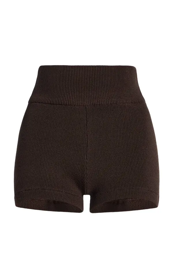 ELCE Sol Knit Shorts - Brown