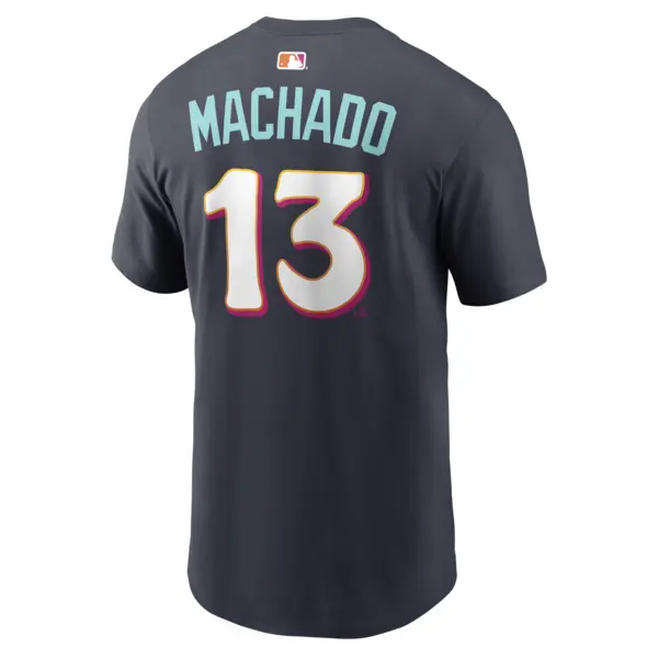 Nike Manny Machado San Diego Padres City Connect Mlb T-shirt - Black