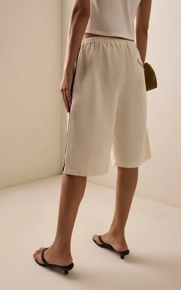 Citizens Of Humanity Anais Cotton-flax Track Shorts