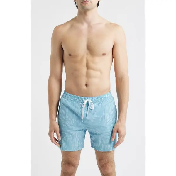 CHUBBIES 5.5-inch Swim Trunks - Turquoise/aqua