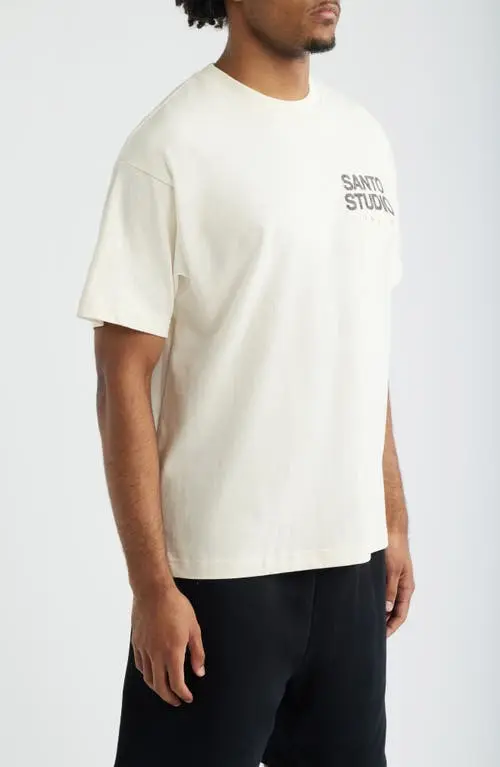 SANTO STUDIO Fear Eats Cotton T-shirt