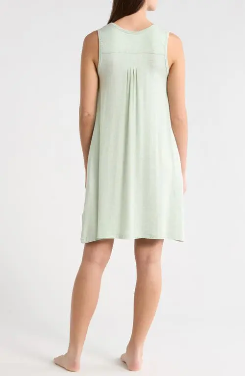 PAPINELLE Sleeveless Pleated Nightgown