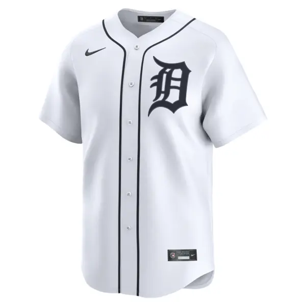 Nike Detroit Tigers Dri-fit Adv Mlb Limited Jersey - White