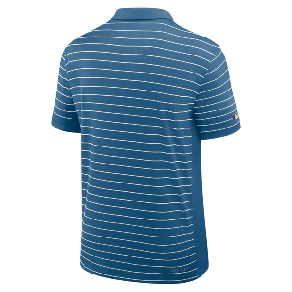 Nike Milwaukee Brewers City Connect Victory Dri-fit Mlb Polo - Blue