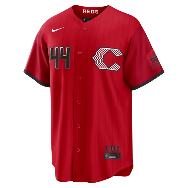Nike Elly De La Cruz Cincinnati Reds City Connect Mlb Stadium Jersey - Red