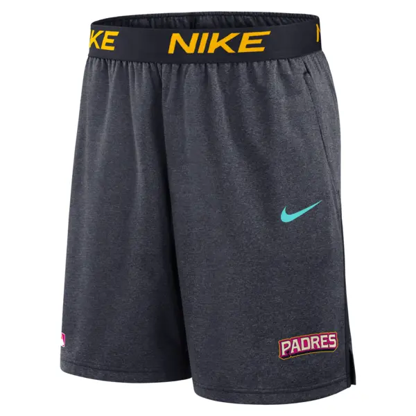 Nike San Diego Padres City Connect Dri-fit Mlb Shorts - Black