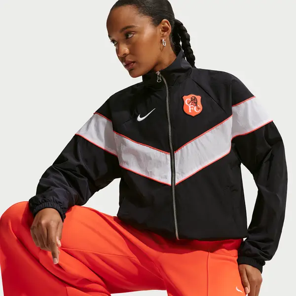 Nike Chelsea Fc Windrunner Soccer Uv Woven Full-zip Jacket