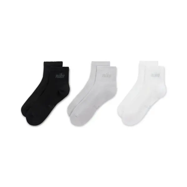 Nike Everyday Elevated Ankle Socks - Black