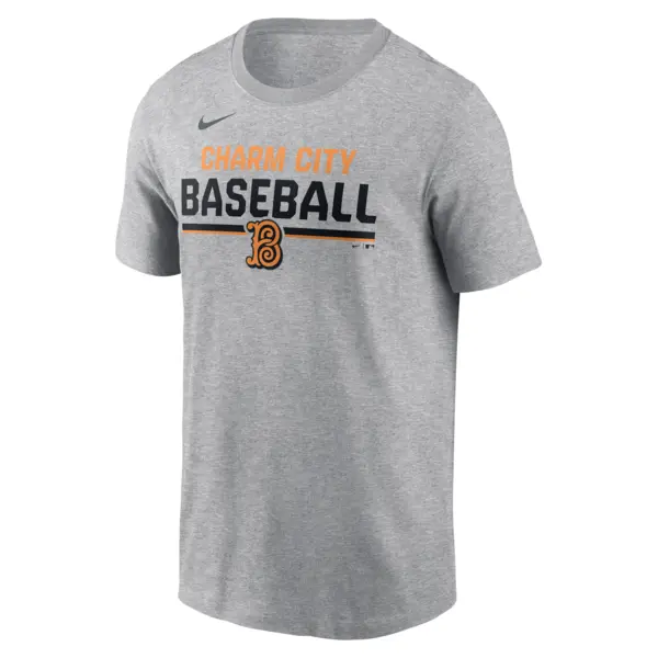Nike Baltimore Orioles Stacked City Connect Mlb T-shirt